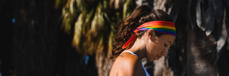 LGBTQ Headbands | Rainbow Gay Pride Headbands | SDRA