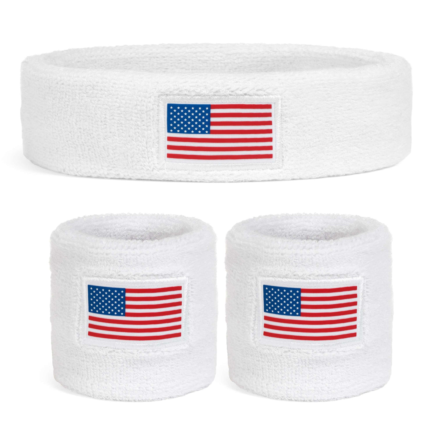 Suddora Country Sweatband Set | Patriotic Sweatbands